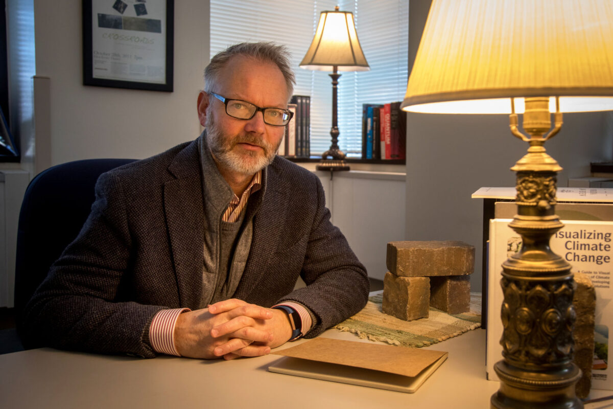 Climate change expert uses art, music to communicate scientific ...